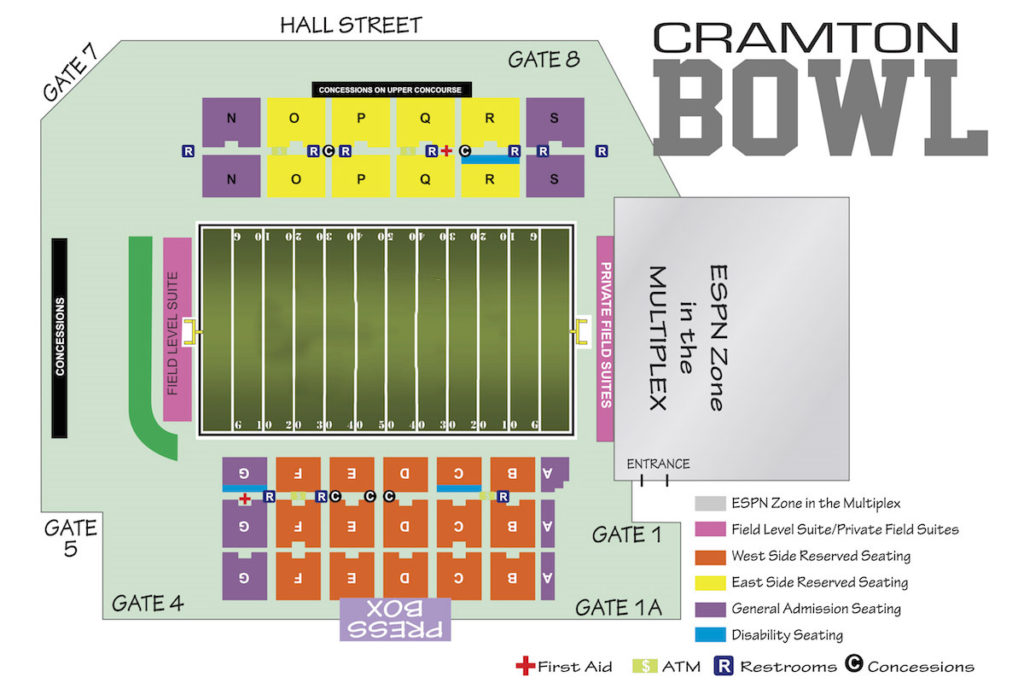Stadium Info - Red Tails Classic | Cramton Bowl - Montgomery, AL